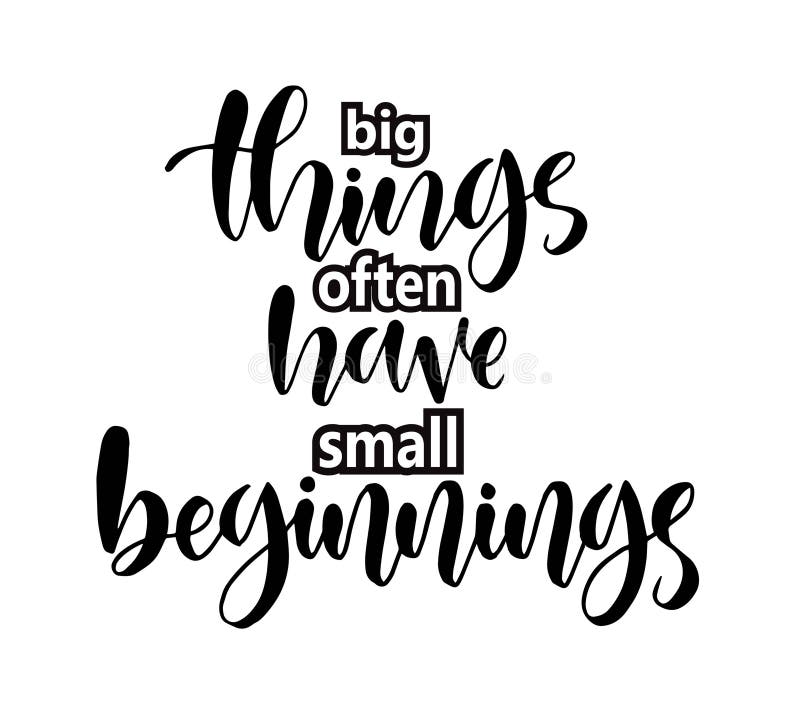 Small Beginnings Stock Illustrations – 3,534 Small Beginnings Stock ...