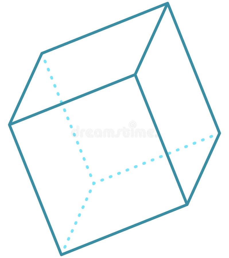 3d Cuboid Dotted Lines Stock Illustrations – 24 3d Cuboid Dotted Lines ...