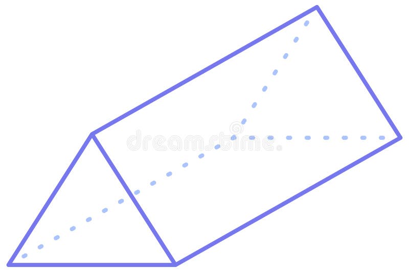 Geometric Figure of a Pyramid, Triangle in the Form of a Rhombus Stock ...