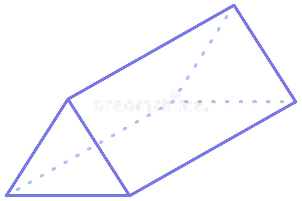 Geometric Figure of a Pyramid, Triangle in the Form of a Rhombus Stock ...