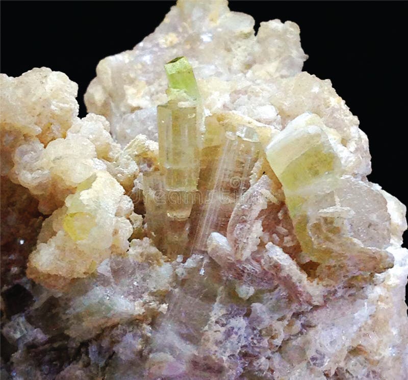 Beautiful Jpg Image Green Tourmaline Specimen Form Astak Pakistan Stock ...