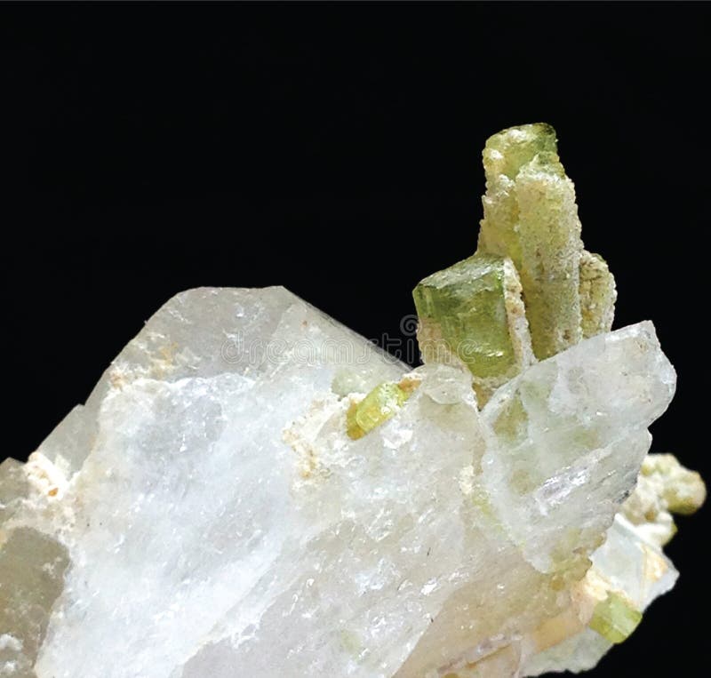 Beautiful Jpg Image Green Tourmaline Specimen Form Astak Pakistan Stock ...