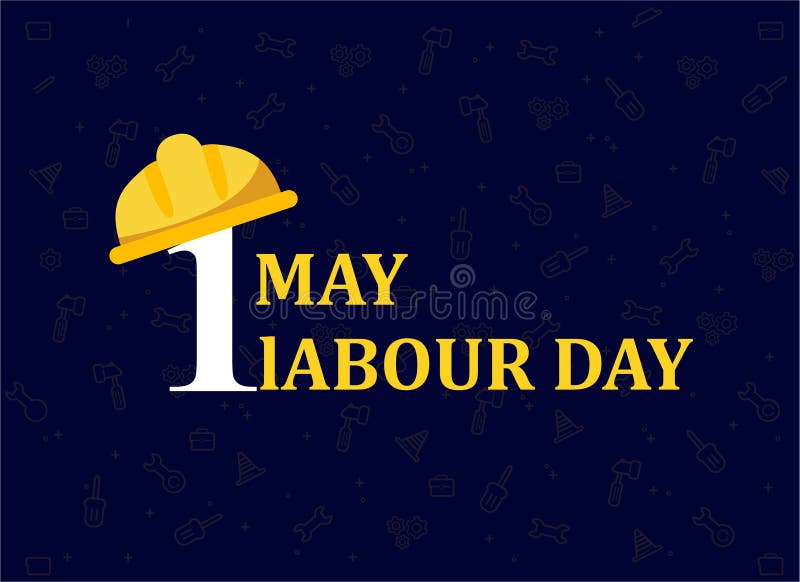 May 1st International Labour Day Vector Image. Social Media Post Design ...