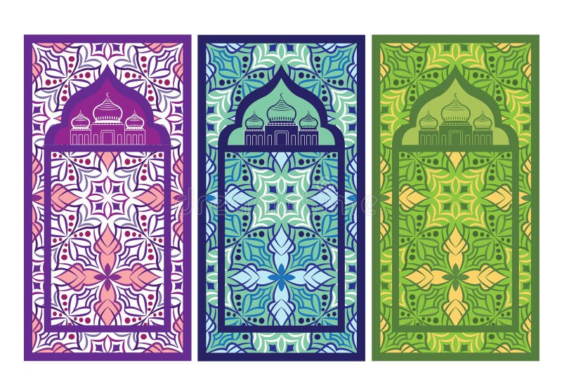 Rug for a Islamic Prayer, Vector Illustration Stock Illustration ...