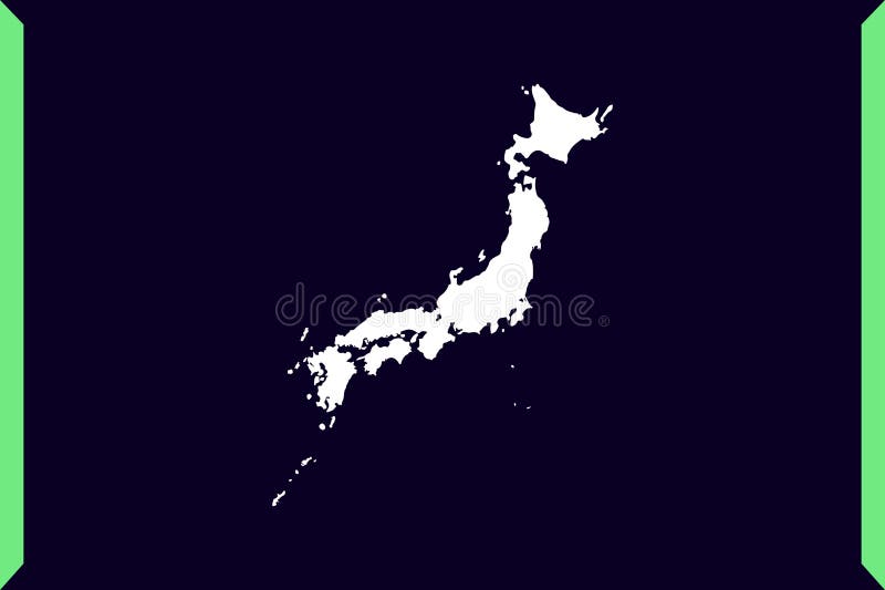 Modern Windows Style Design Concept of Map Isolated on Dark Background ...