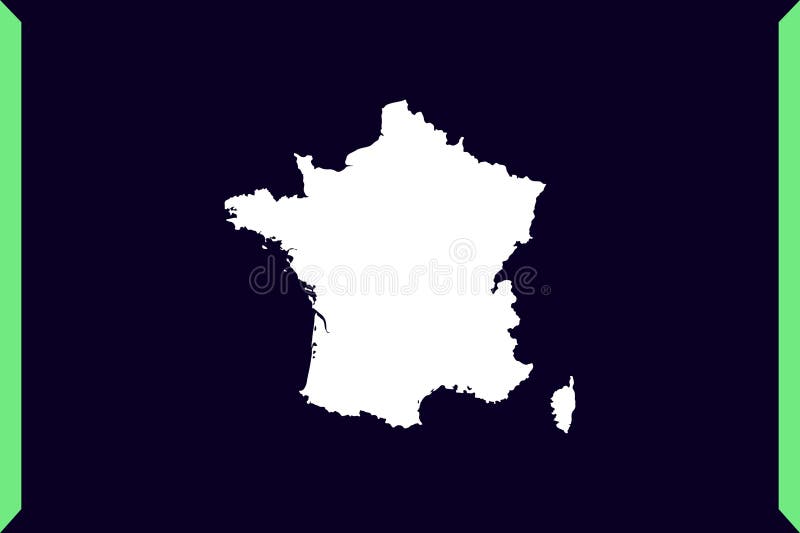 Modern Windows Style Design Concept of Map Isolated on Dark Background ...