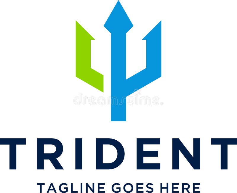 Trident Logo Vector Stock Illustration Stock Illustration ...