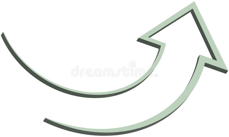 3d Arrows with PNG Format, Repeat Arrow Icon, Roundabout Symbol, Curve ...