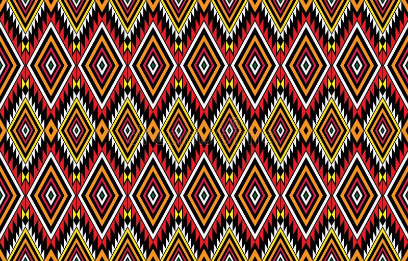 Tribal Vector Ornament. Seamless African Pattern. Ethnic Carpet with ...