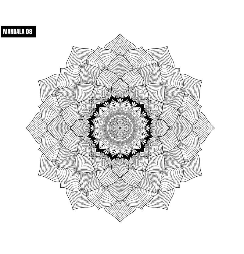 Mandala Design for Henna Design, ,mandala Art with Neat Lines, Creative ...