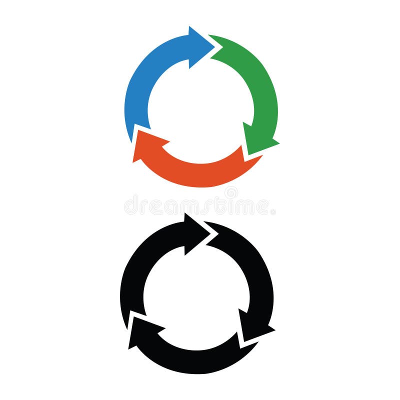 Three Arrow Circle Stock Illustrations – 10,139 Three Arrow Circle ...