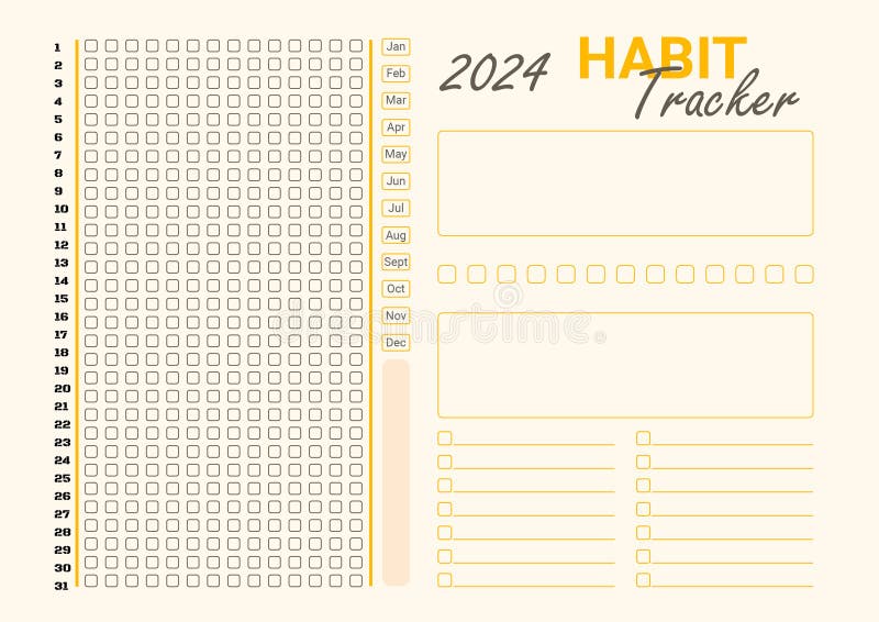 A Printable Habit Tracker To Stay Motivated while Adopting New Habits ...