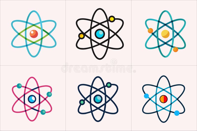 Stunning Atom Vector Illustrations: Enhance Your Science Projects ...