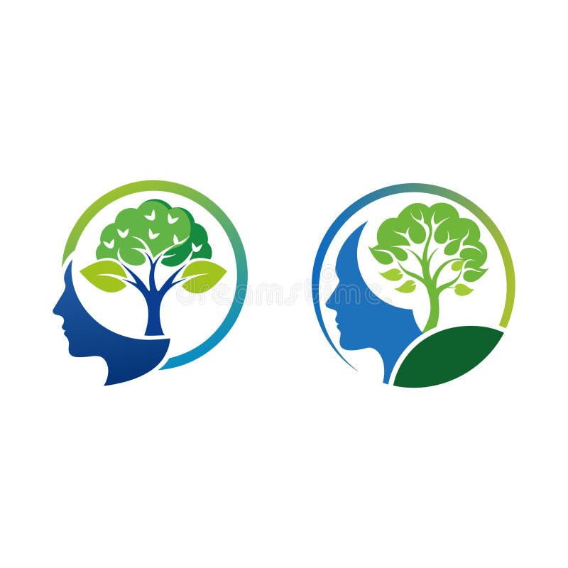 Tree Brain Logo Concept. Human Mind, Growth , Innovation, Thinking ...