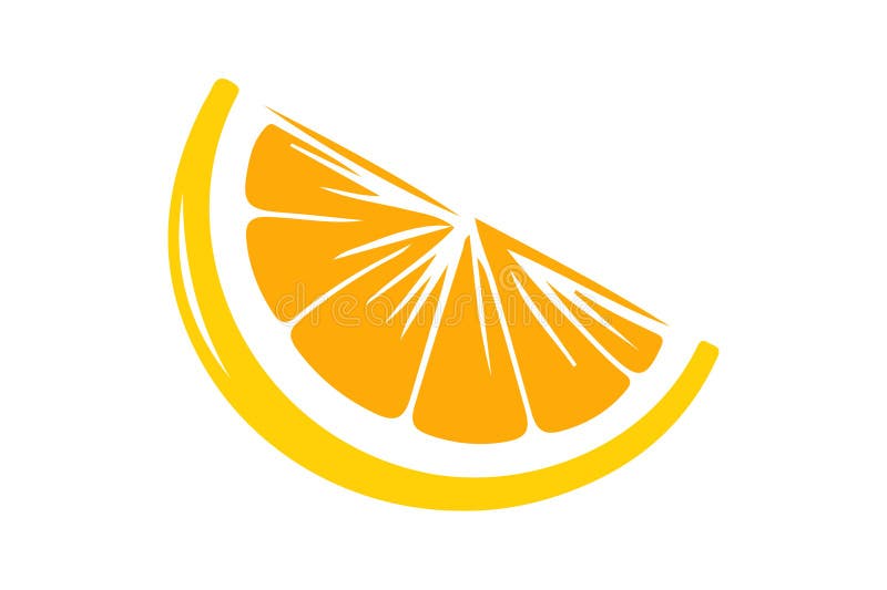 Fresh Oranges Fruit Vector Illustration Stock Illustration ...