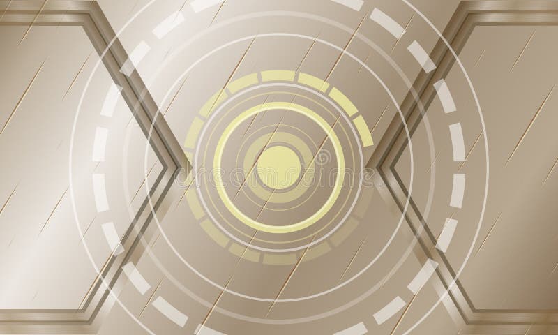 Abstract Gold Black Cyber Circle Mesh Metal Geometric Futuristic ...