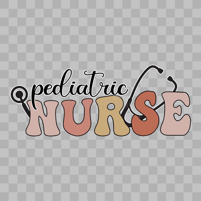 Pediatric Nurse Sticker, Nurse Sticker, Pediatric Nurse Sublimation ...