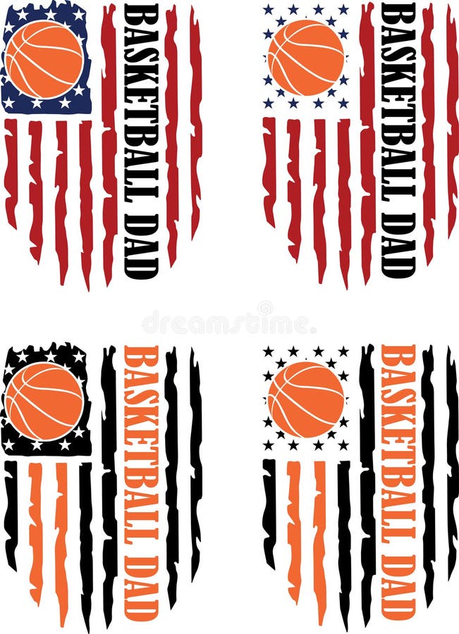 Basketball Dad US Flag, Basketball Players, Basketball Clipart ...