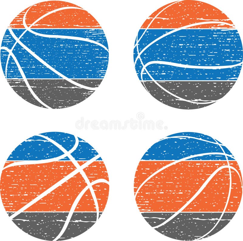 Distressed Basketball, Basketball Clipart, Basketball Cut Files, Sports ...