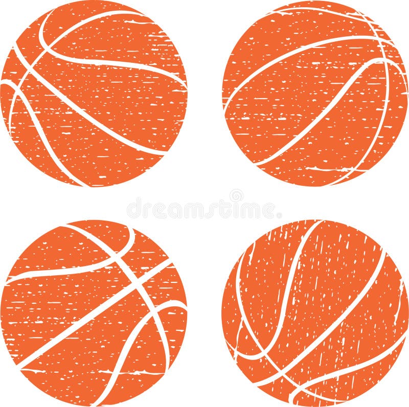 Distressed Basketball, Basketball Clipart, Basketball Cut Files, Sports ...