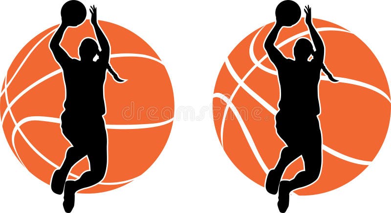 Girl Basketball Players, Basketball Clipart, Basketball Cut Files ...