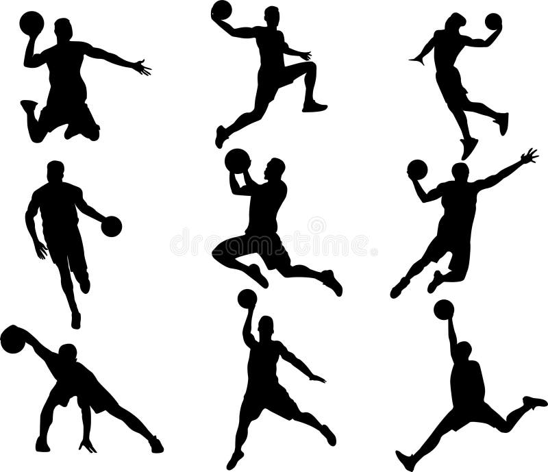 Men Basketball Players, Basketball Clipart, Basketball Cut Files ...