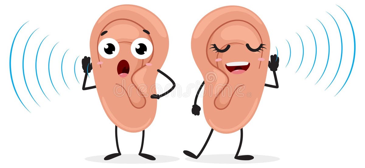 Cartoon Children Listening Ear Stock Illustrations – 70 Cartoon ...