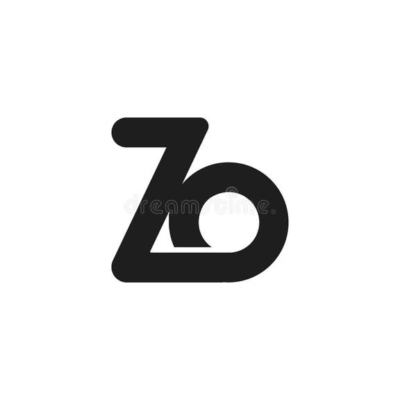 Alphabet Initials Logo ZO, OZ, Z and O Stock Vector - Illustration of ...