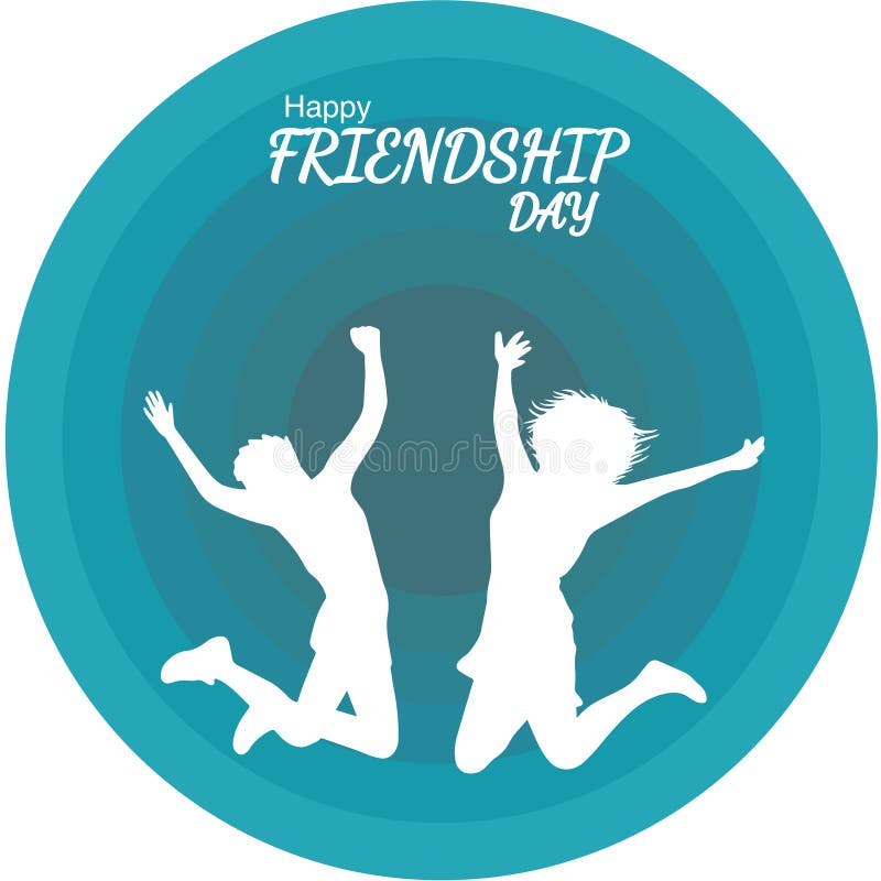 Happy Friendship Day. Creative Friendship Day Post Design for Social ...