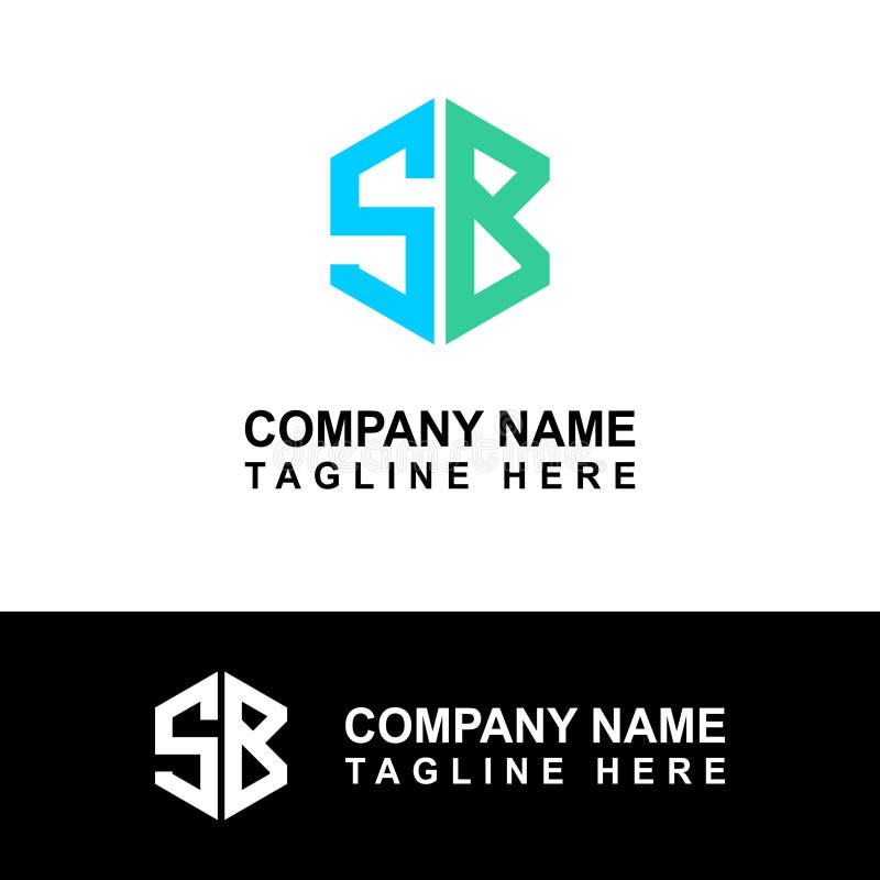 Exclusive Vector SB Logo with Nice Colors Stock Vector - Illustration ...