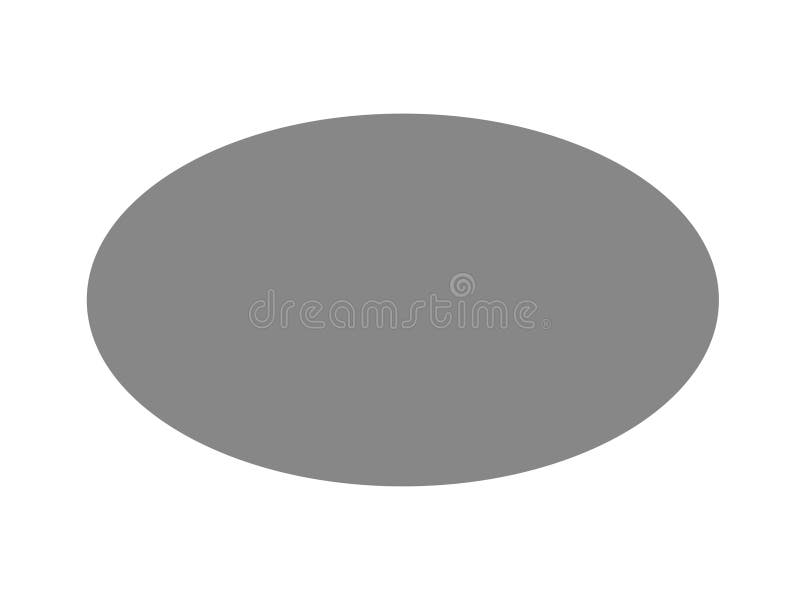 Oval shape icon stock image. Image of symbol, sign, object - 321496117