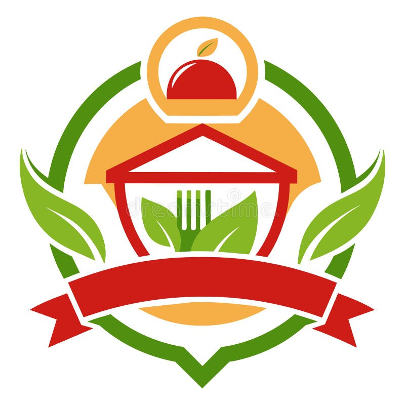 Food Minimalist Logo Icon Design Stock Illustration - Illustration of ...