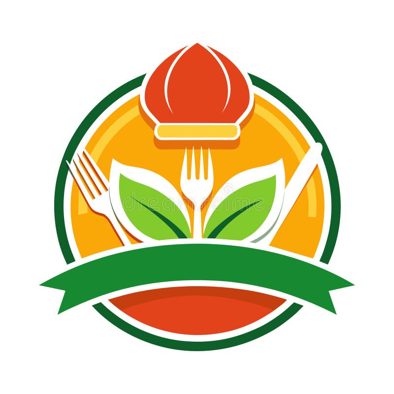 Food Minimalist Logo Icon Design Stock Illustration - Illustration of ...