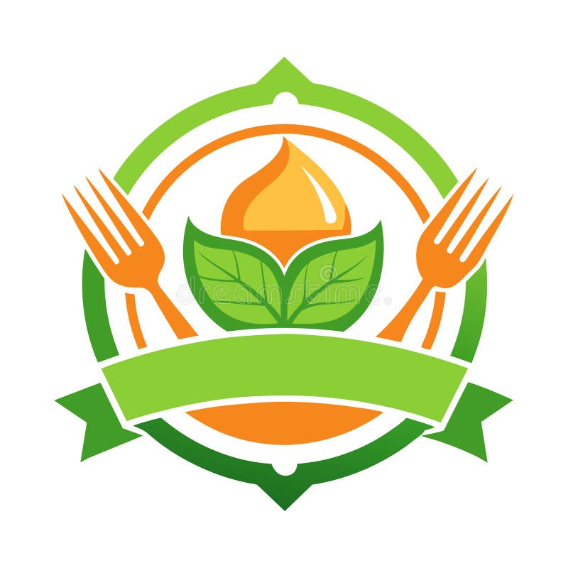 Food Minimalist Logo Icon Design Stock Illustration - Illustration of ...