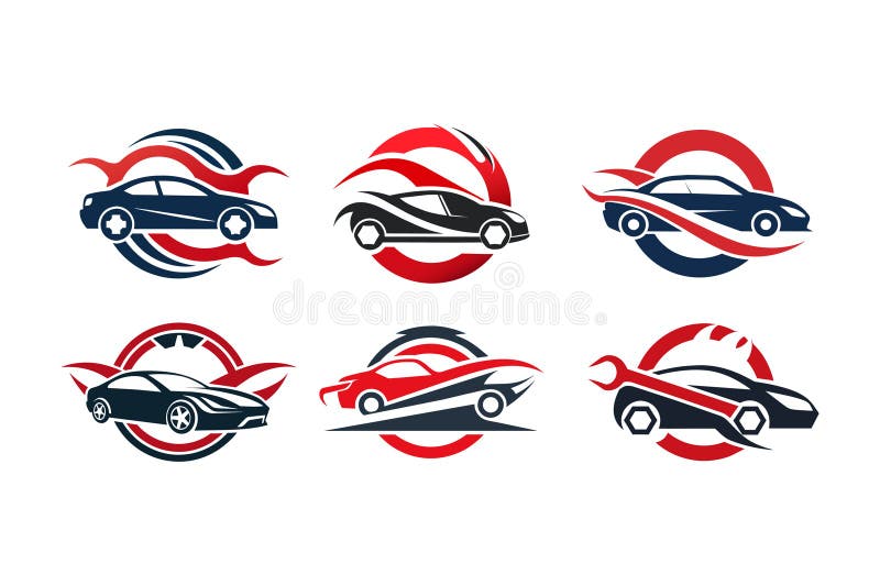 Sets of Car Logo Icons Vector Art Stock Vector - Illustration of ...