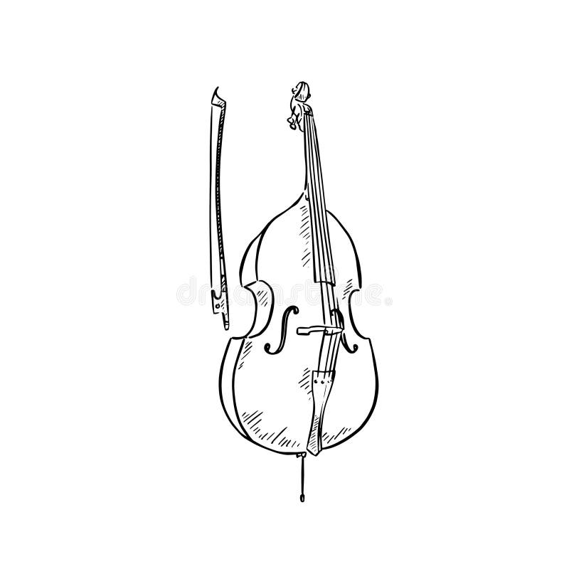 String Instrument Illustration Stock Vector - Illustration of melody ...