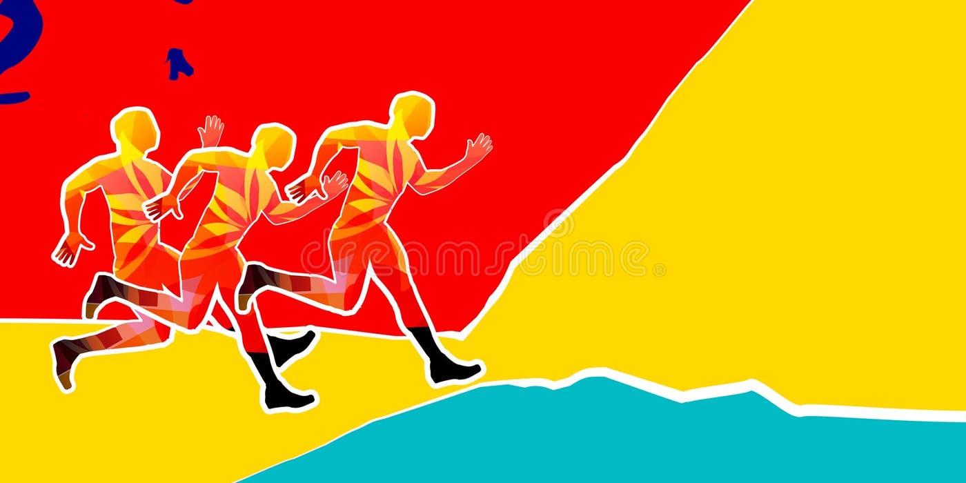 Running Race Poster Stock Illustrations – 2,841 Running Race Poster ...