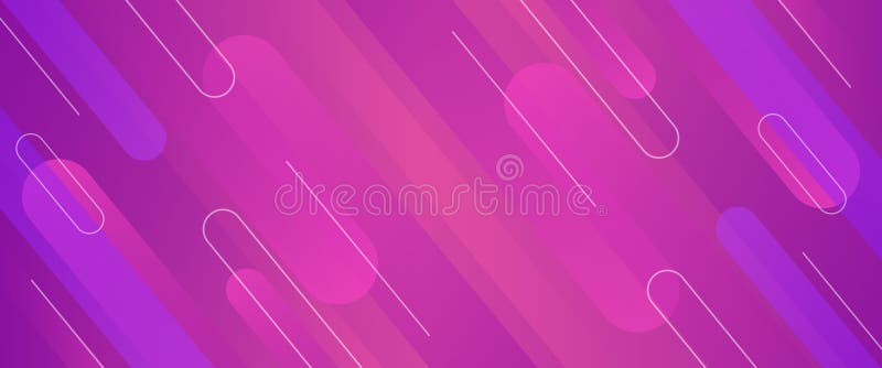 Abstract Purple Dynamic Background. Modern Geometric Banner Background ...