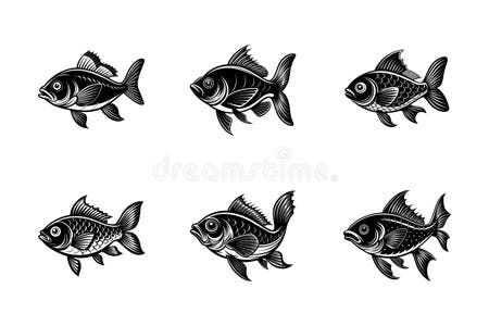 Mean Fish Stock Illustrations – 231 Mean Fish Stock Illustrations ...
