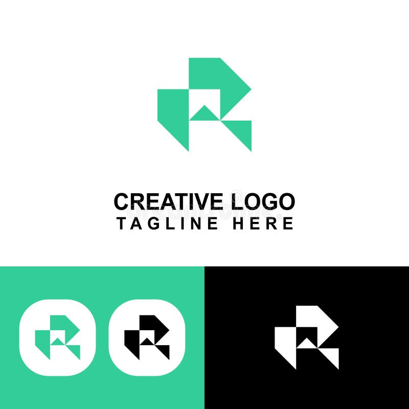 Very Nice R Letter Vector Logo for Entertainment Stock Vector ...