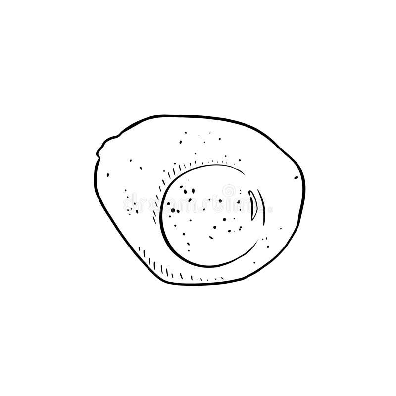 Poached egg stock vector. Illustration of icon, feast - 322575829