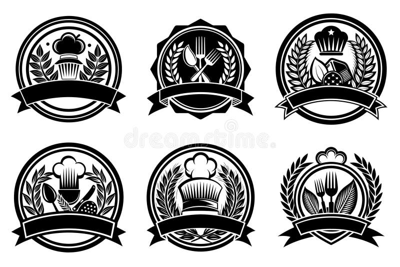 Food Company Logo Vector Illustration Stock Vector - Illustration of ...