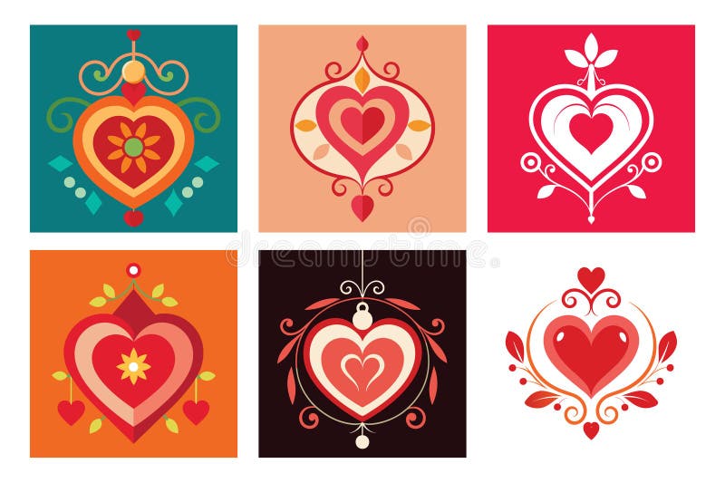 Stunning Back Tattoo Vector Illustration Collection. Stock Vector ...