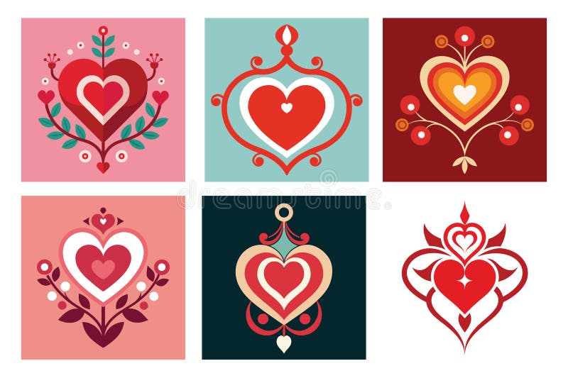 Stunning Back Tattoo Vector Illustration Collection. Stock Vector ...