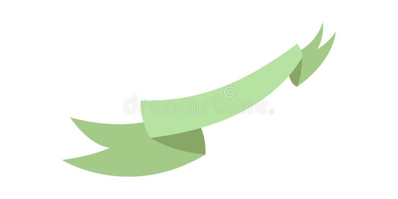 Ribbon Banner. Simple Ribbons Stock Vector - Illustration of guarantee ...