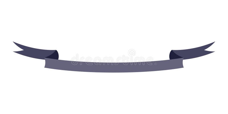 Ribbon Banner. Simple Ribbons Stock Vector - Illustration of ...