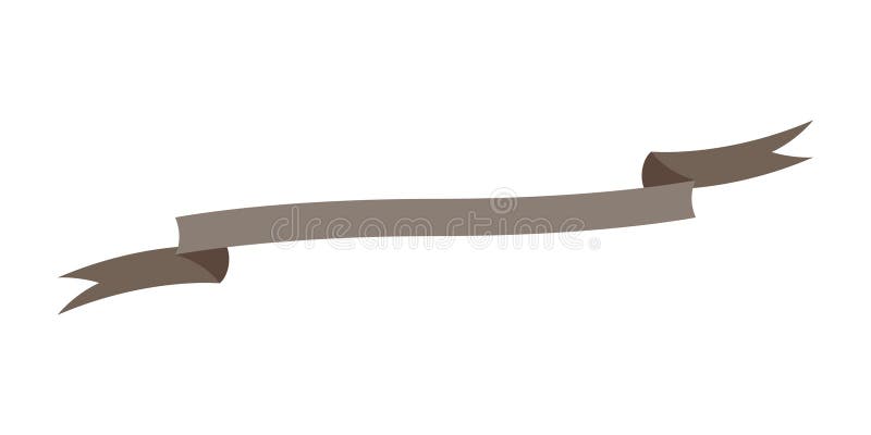 Ribbon Banner. Simple Ribbons Stock Vector - Illustration of vector ...