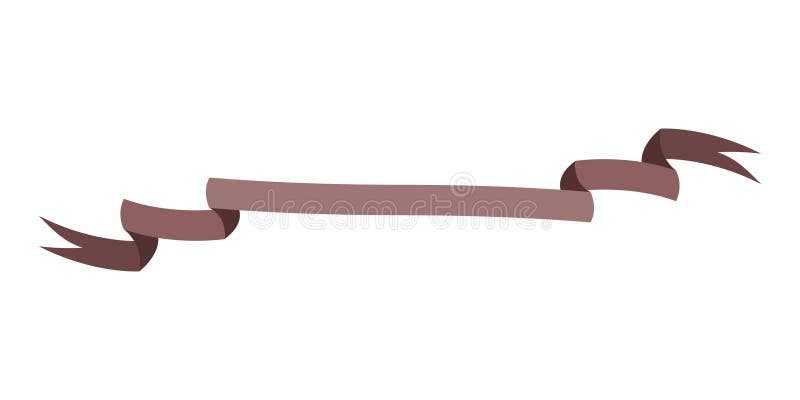 Ribbon Banner. Simple Ribbons Stock Vector - Illustration of abstract ...