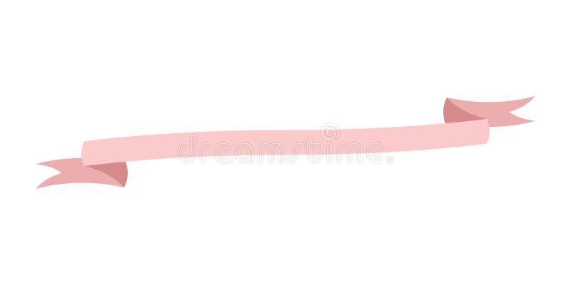 Ribbon Banner. Simple Ribbons Stock Vector - Illustration of collection ...