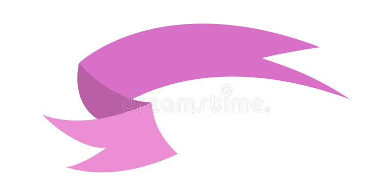 Ribbon Banner. Simple Ribbons Stock Vector - Illustration of label ...